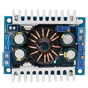 DC Boost Converter, DC-DC Step Up Converter Board 10-32V to 12-60V Voltage Regulator Booster Module Adjustable Voltage Step Up Power Supply Module