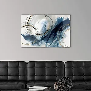 CANVAS ON DEMAND Detour Canvas Wall Art Print by Isabelle Z, Contemporary,abstract, Home Decor, Artwork, 36"x24"