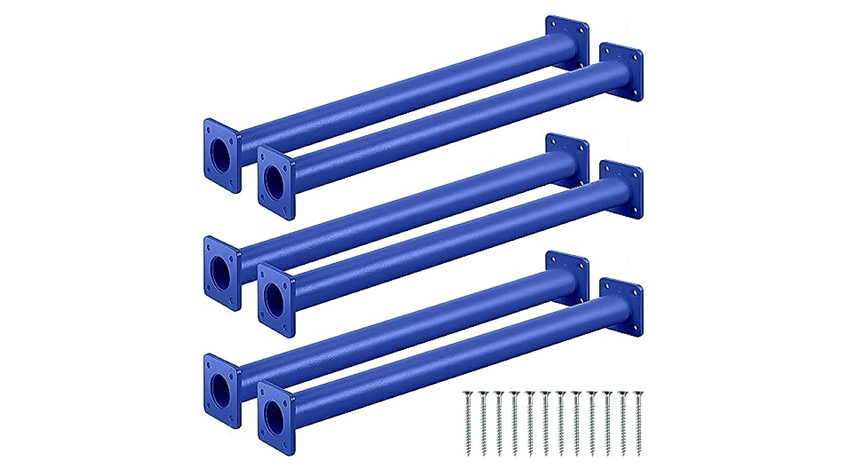 Set of 6 Monkey Bars for Backyard Playground Fun