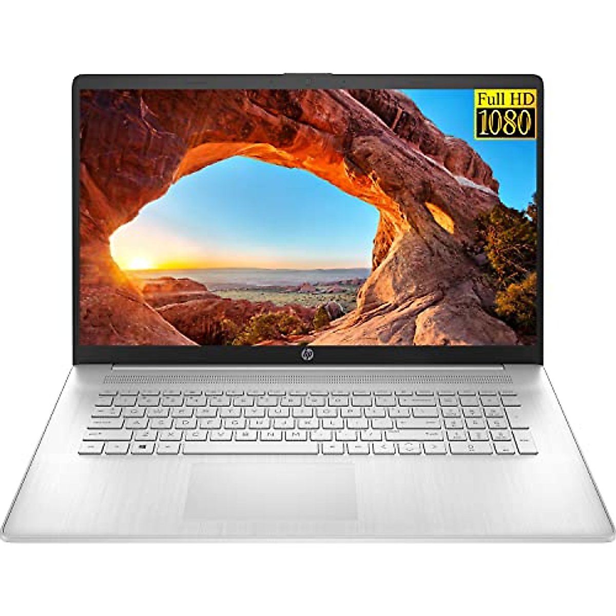 2022 Newest HP 17 Laptop, 17.3" FHD IPS Display, Intel Core i5-1135G7 Quad-Core Processor, Intel Iris Xe Graphics, 16GB RAM, 1TB PCIe SSD, HDMI, Windows 11 + Microfiber Cloth (Renewed)
