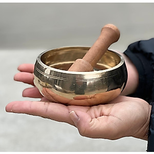 Tibetan Singing Bowl Set - 5 Buddhas Meditation