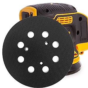 5 Inch 8-Hole Hook and Loop Sander Pads Replacement Sanding Pads for DeWalt DW420, DW421, Dw423, DW426, D26451, D26453 Orbital Sander…