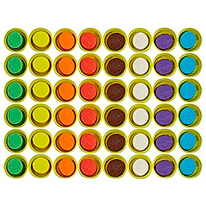 Play-Doh Bulk Pack of 48 Cans, 6 Sets of 8 Modeling Compound Colors, Perfect for Halloween Treat Bags, Party Favors, Arts & Crafts, 3oz, Preschool Toys 2+ (Amazon Exclusive)