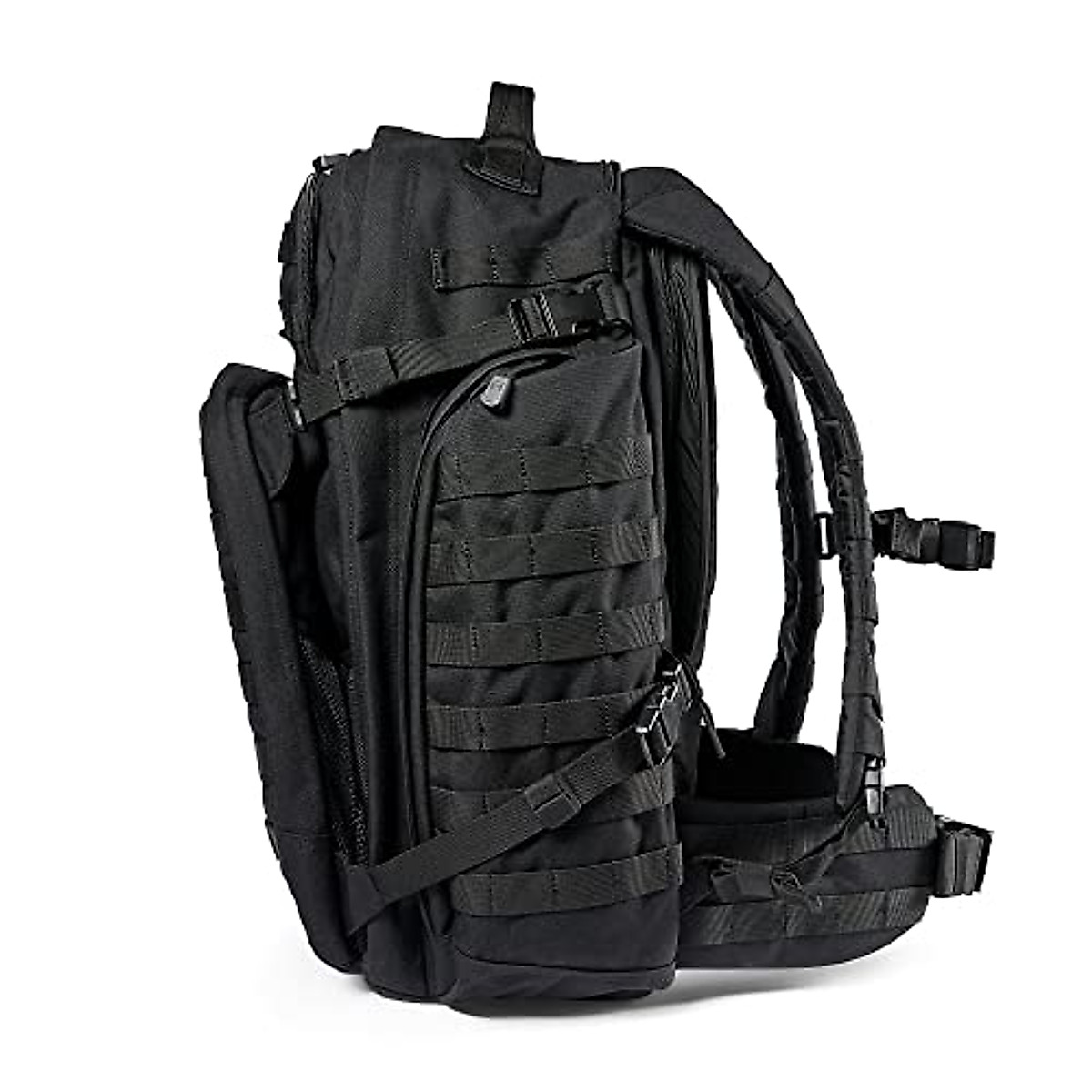 5.11 Tactical Backpack â€“ Rush 72 2.0 â€“ Military Molle Pack, CCW and Laptop Compartment, 55 Liter, Large, Style 56565, Black