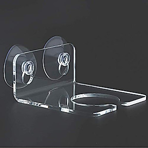 Wine glass holder, portable glass holder for acrylic bathroom and shower room, used for champagne, wine, martini, drink glass holder (2 pcs)