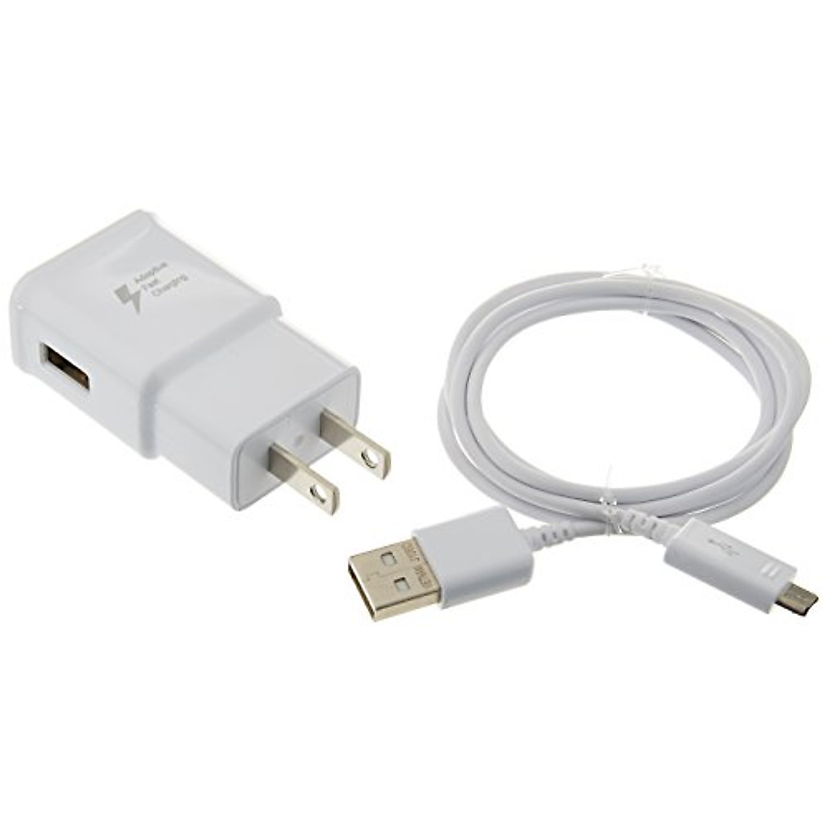 Samsung EP-TA20JWEUBUS Adaptive Fast Charger for Galaxy S7/S7 Edge/S6/Edge/Edge+/Note Edge/ J3 (EP-TA20JWE/EP-DG925UWE) White Bulk Packing