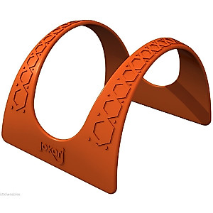 Taco Holder (8 pack) - Stand for Tacos, Soft & Hard Shells for Fill & Serve Without Mess, Plastic Server Set, Dishwasher Safe and Best for Kids, BBQ or a Party - Filling & Serving Rack, by Jokari