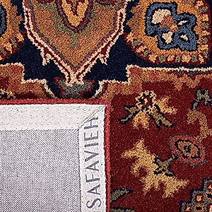 SAFAVIEH Heritage Collection 3' x 5' Red HG625A Handmade Traditional Oriental Premium Wool Area Rug