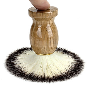 Wismee Shaving Kit 3 In 1 Shaving Brush Set Shaving Soap Bowl, Shaving Brush Stand Holder, Badger Hair Shaving Brush Kit Shaving Cleaning Tool Christmas Thanksgiving Present for Men Teen Boys