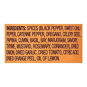 Dash Salt-Free Seasoning Blend, Extra Spicy, 2.5 Ounce