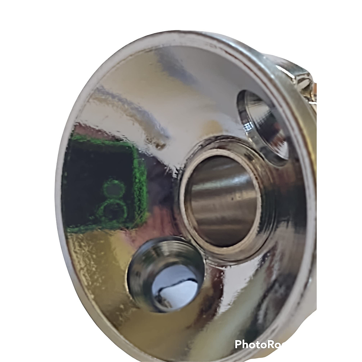 Chrome Electrosocket Jackplate with Pure Tone Full-contact Output Jack