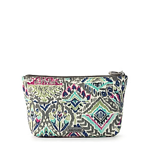 Sakroots Essential Medium Pouch in Eco-Twill, Slate Brave Beauti