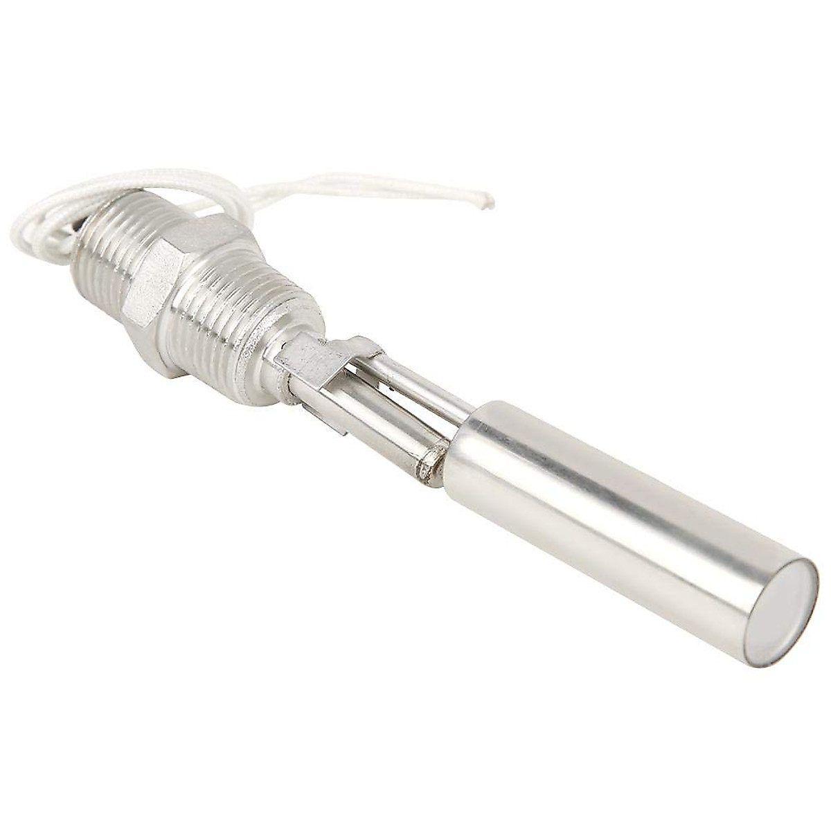 Liquid Level Sensor, Liquid Water Level Sensor Float Switch Side-Mounted 304 Stainless Steel 1/2NPT Male Thread DC0-110V, Model: YZ-SUS304 (A Type)