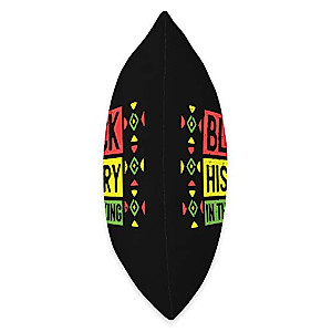 VepaDesigns Proud History Black Lives Matter Pride Black History Month in The Making African American Gifts Throw Pillow, 16x16, Multicolor