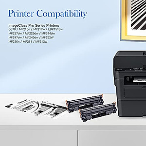 Valuetoner Compatible Toner Cartridge Replacement for Canon 137 CRG137 9435B001AA for ImageClass MF236n D570 MF247dw LBP151dw MF227dw MF229dw MF216n MF232W MF212w MF217w MF244dw MF249dw (2 Black)