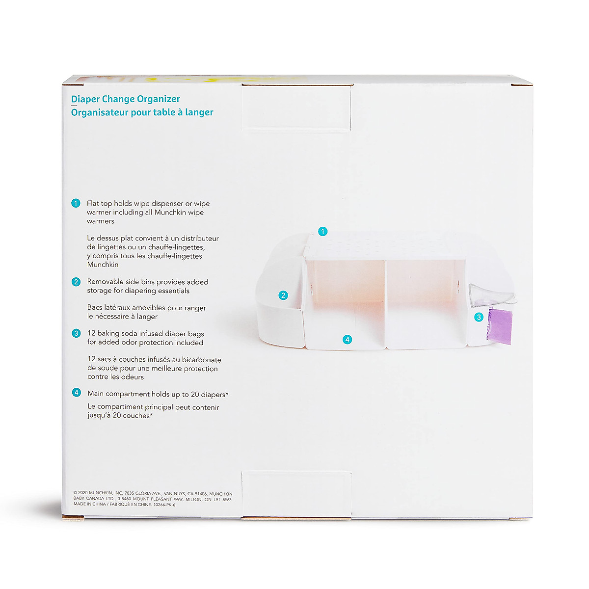 Munchkin Diaper Change Organizer