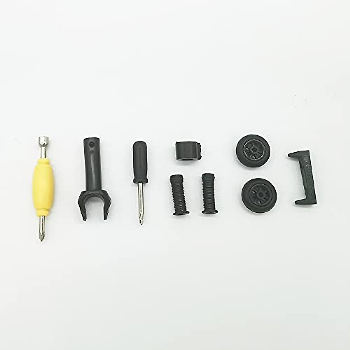 MIKEMENG Finger Scooter with Tools and Shoes Finger Board Accessories - Pack 1 Black Finger Toy for Kids Toy (Blue Scooter)