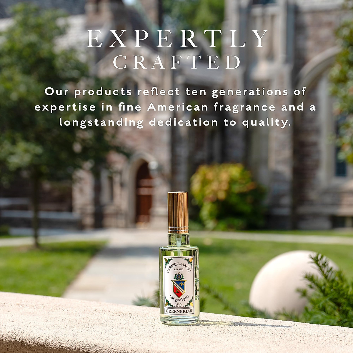 Caswell-Massey Newport Gold Cap Cologne, Men’s Cologne with an Original American Seaside Cologne, Fresh, Cool & Ocean-Inspired, 3 Fl Oz