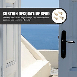 200pcs Curtain Accessories White Wood One Body Partition