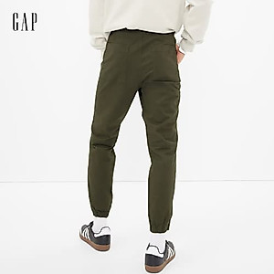 GAP Mens Essential Utility Jogger Casual Pants, Mistletoe, X-Large US