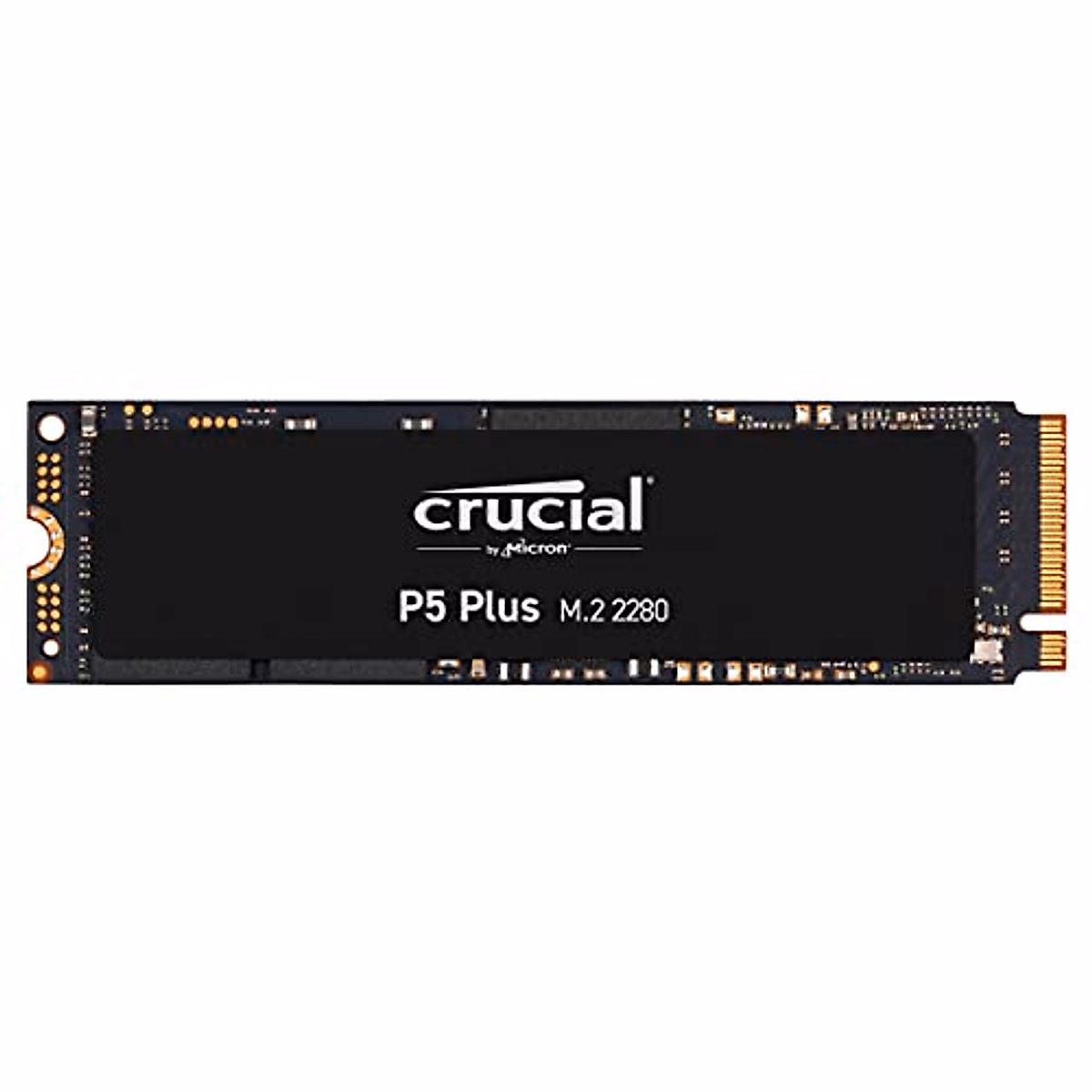 Crucial P5 Plus 500GB PCIe Gen4 3D NAND NVMe M.2 Gaming SSD, up to 6600MB/s - CT500P5PSSD8, Solid State Drive
