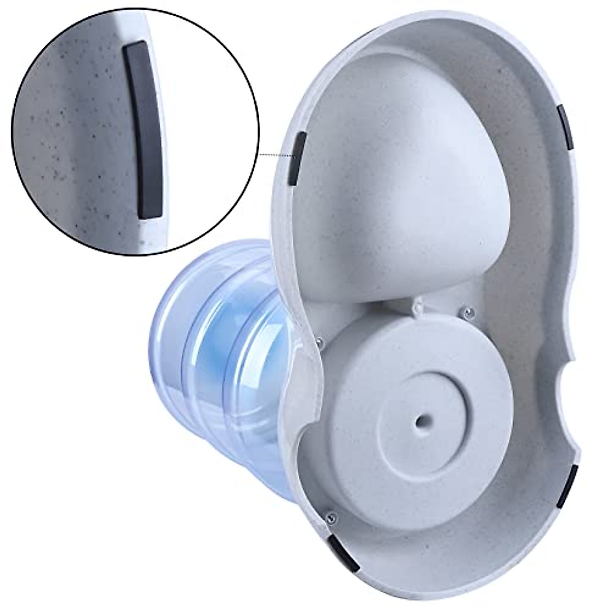 Pet Water Dispenser Automatic for Large Dogs Cats, BPA-Free, Gravity Refill, Easily Clean, Self Feeding, Medium Large Dog Drinking Fountain - 3 Gallon 11L (Waterer, Large)