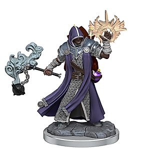 D&D Frameworks: Human Cleric Male - Unpainted and Unassembled
