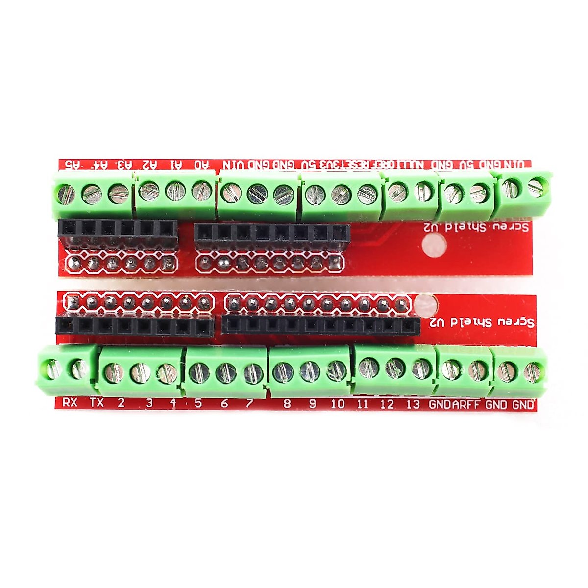 OCESTORE 2Pcs Proto Screw Shield V2 Expansion Board Terminal Compatible with UNO R3 Top