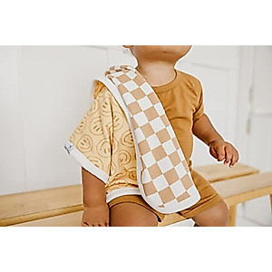 Copper Pearl Baby Security Blanket Set of 2 - Portable Size for Self-Soothing On-The-Go, Ideal Baby Blankets for Boys and Girls, Ultra-Soft, and Gift-Ready Loveys - Vance