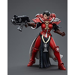Pipigirl JoyToy × Warhammer Genuine License 1/18 Action Figures, 4inch Army Military Extreme Warrior Models Kits (Sister Ignacia)