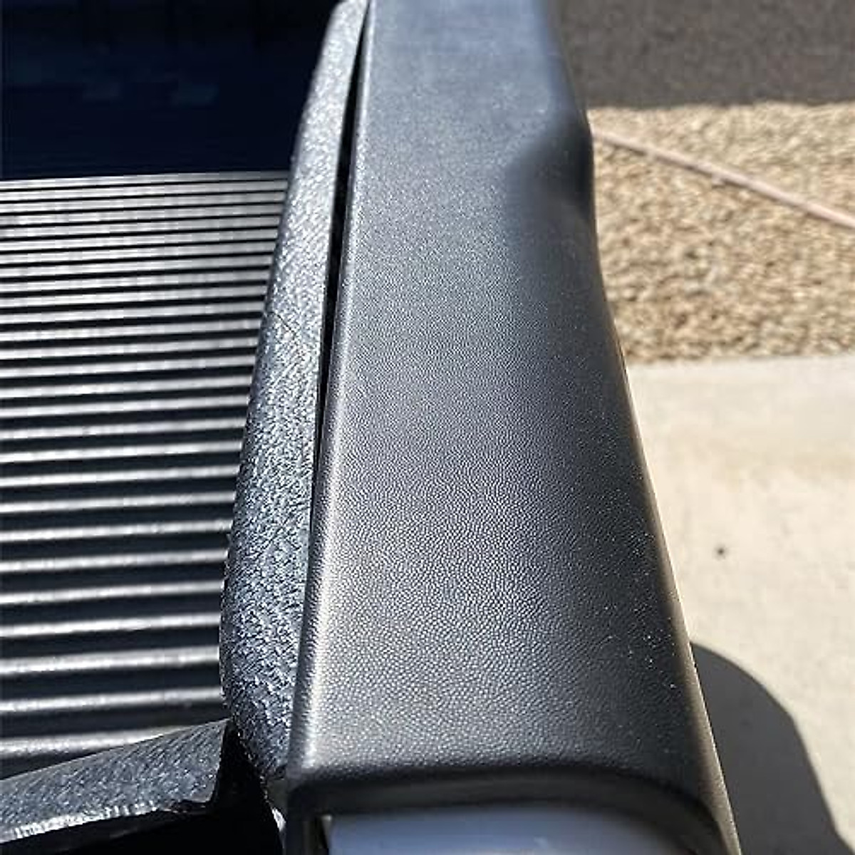 ECOTRIC Tailgate Top Cap Protector Molding Trim Cover for 2008-2016 Ford F250 F350 F450 Super Duty Replace for BC3Z-9940602-B FO1904104