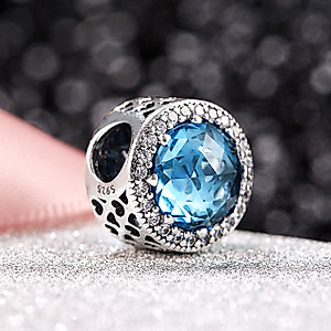 PANDORA Silver Bead 791725NBS woman zircons