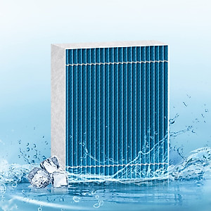 Afloia Wet Curtain Air Cooler Filter, Air Conditioner Replacement Air Curtain, Highly Absorbent, Compatible with CL1 Cooling Fan Blue