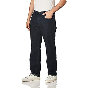Nautica mens Nautica Men's Relaxed Fit Pant Jeans, Marine Rinse, 40W x 30L US