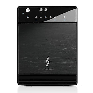 Mediasonic USB 3.2 4 Bay 3.5” SATA Hard Drive Enclosure DAS – USB 3.2 Gen 2 10Gbps Type C | USB-C (HF7-SU31C) Support 24TB HDD