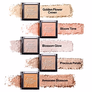 Wet n Wild MegaGlo Highlighting Powder Brown Golden Flower Crown, 0.19 Ounce