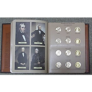 2007 P, D, S Set 2007-2011 P,D,S 60 Coin Presidential Dollar Set in Bookshelf Dollar Album #8184 Proof