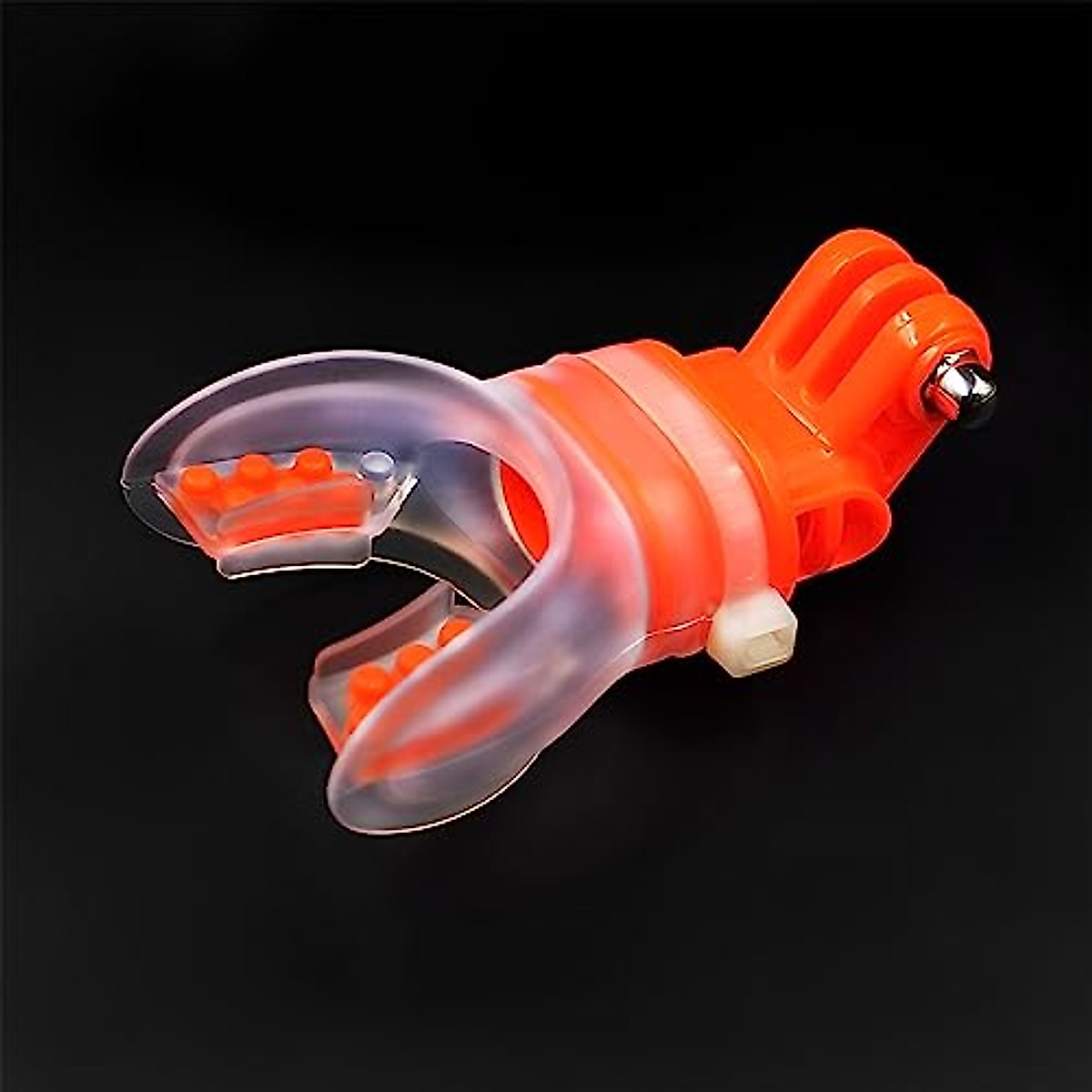 REYGEAK Mouth Mount for GoPro HERO11/10/9 Action 3, Bite Mount Mouthpiece Holder POV Filming for Hero 11 10 9 8 7 Surfing Kayaking Including Floating Module