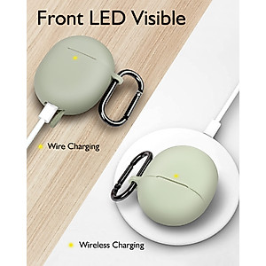 AHBTEYM for Google Pixel Buds Pro Case,Anti-Lost Strap,Silicone Cover with Keychain,Sports Lanyard for Women Men Girl boy for Google Pixel Buds Pro 2022(Black Case+Black Strap)