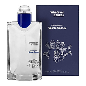 Whatever It Takes George Clooney Eau de Toilette Spray, 3.4 Ounce