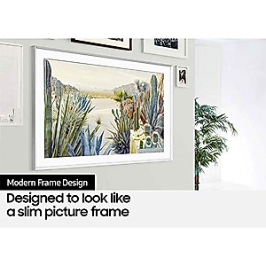 SAMSUNG QN55LS03AAFXZA 55 Inch The Frame TV Bundle with Premium 1 YR CPS Enhanced Protection Pack