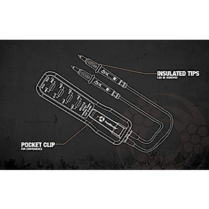 Southwire 40141S Voltage Tester, Black/Brown