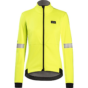 GORE WEAR Tempest Jacket Womens, Neon Yellow, Large