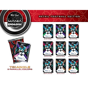2022 Wild Card Auto Mania Pro Look Football Retail Edition Box Brock Purdy RC 4 Autographs Per Box