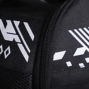 Sanabul Lab Series Mesh Duffel Gym Bag (Black/White, Oversize)