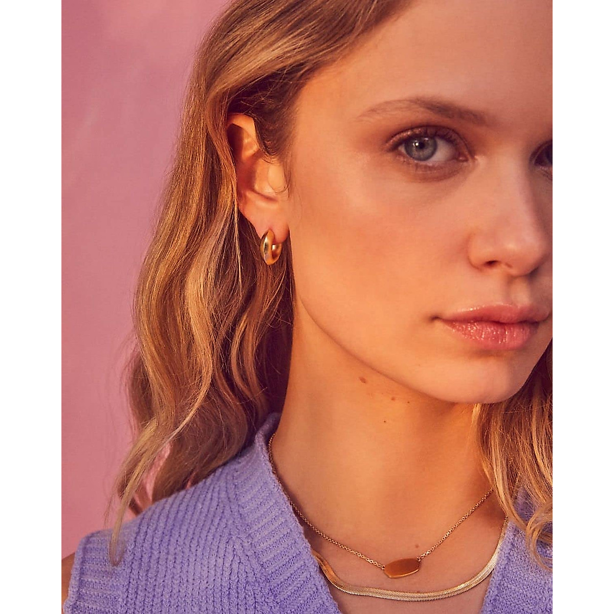 Kendra Scott Kassie Chain Necklace in 14k Gold-Plated Brass, Fashion Jewelry for Women