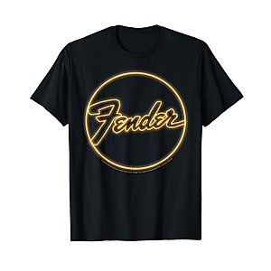 Fender Neon Logo T-Shirt