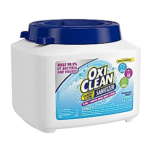 OxiClean Laundry & Home Sanitizer for Laundry, Kitchen, Bath, Carpet & Upholstery, 2.5 Lbs