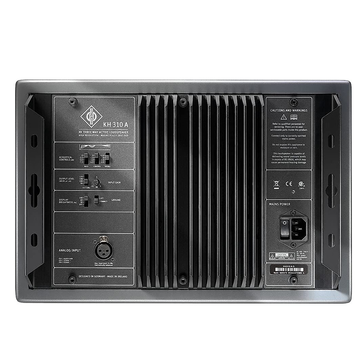 Neumann KH 310 8.25 Inches 3-Way Powered Studio Monitor, Right Side