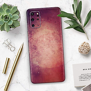 DesignSkinz Abstract Fire & Ice V20 Protective Vinyl Decal Wrap Skin Cover Compatible with The Samsung Galaxy S20 (Screen Trim & Back Glass Skin)